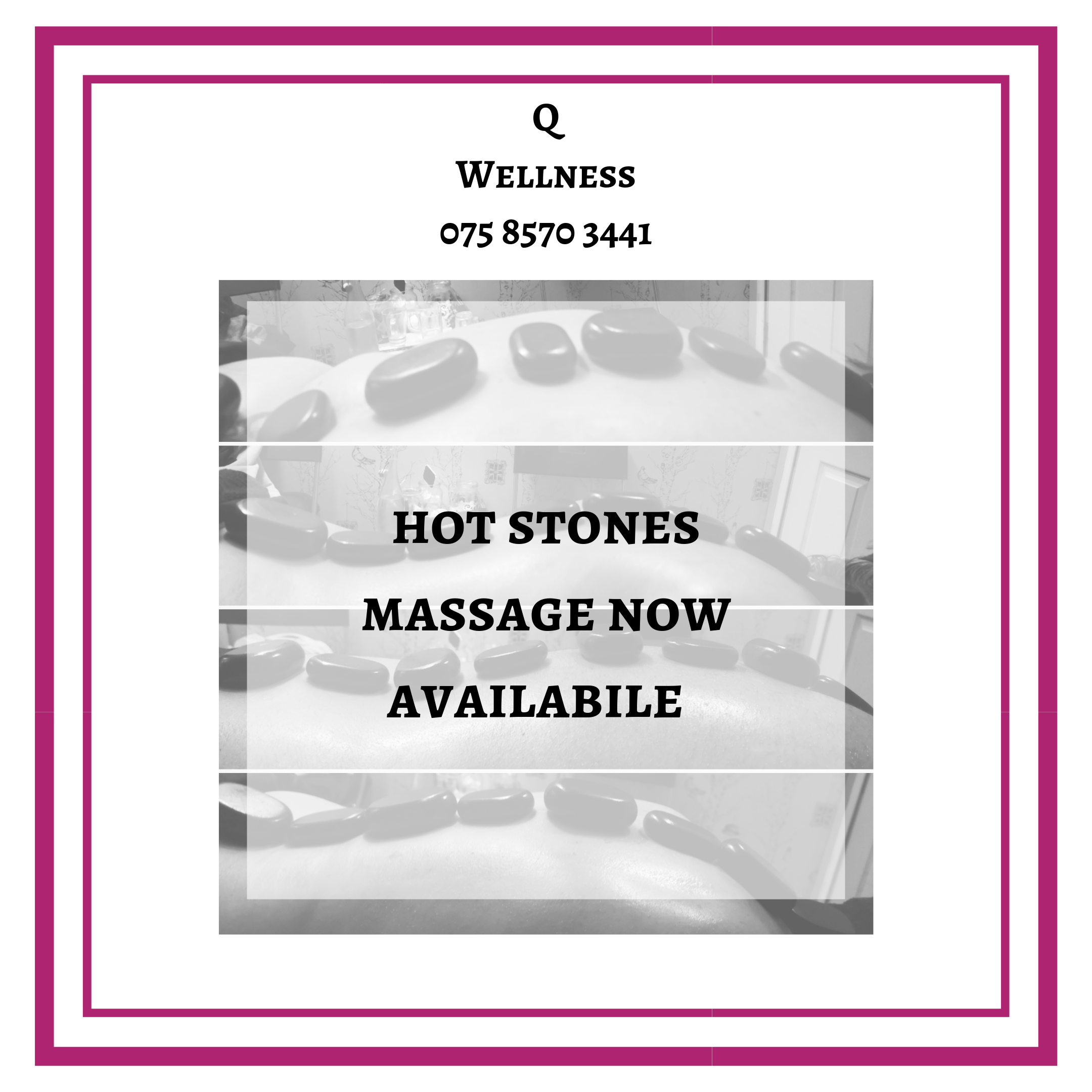 Hot Stones Massage Now Available at Q Wellness ⋆ Q-Wellness